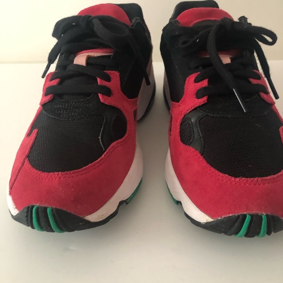 adidas | Shoes | Adidas Red And Black Sneakers | Poshmark
